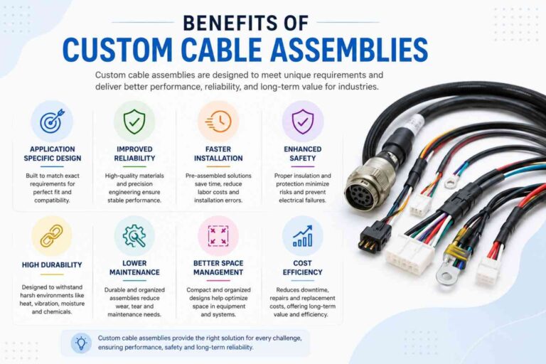 Custom Cable Assembly – Why Industries Prefer It - Sparsh Electronics